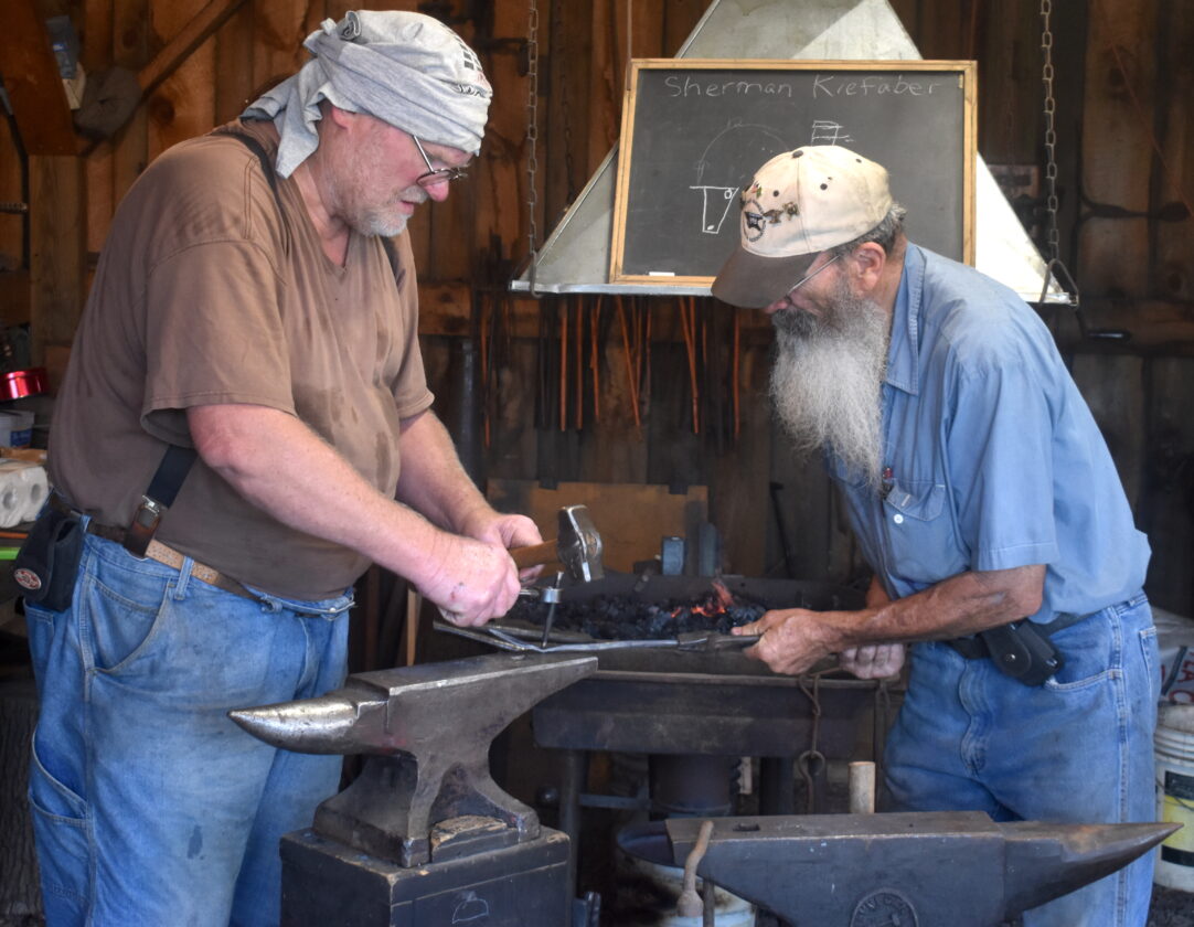 Local men share passion for blacksmithing at Haverhill shop | News ...